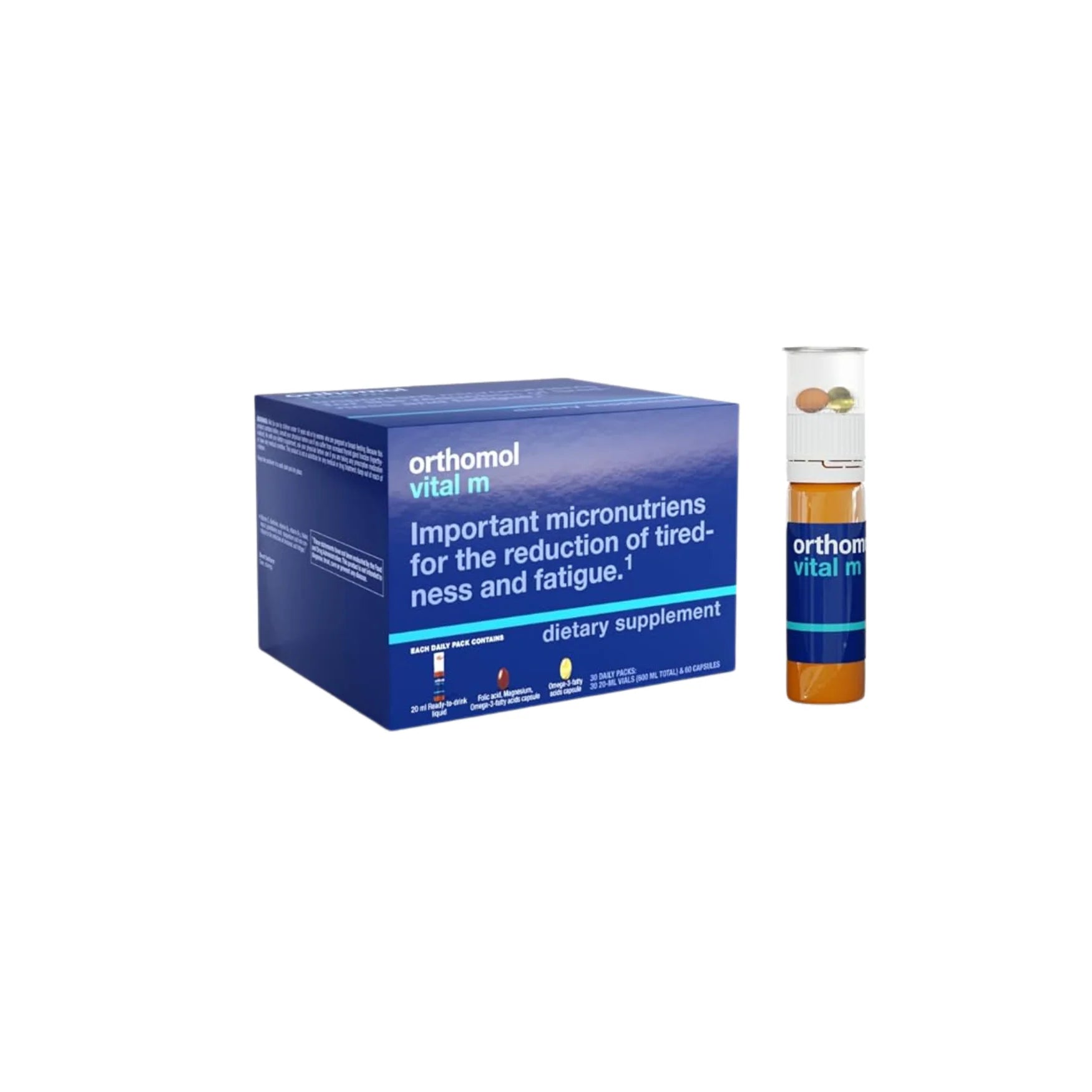 Orthomol Vital M - Multivitamin for Men’s Vitality – iHealth UAE