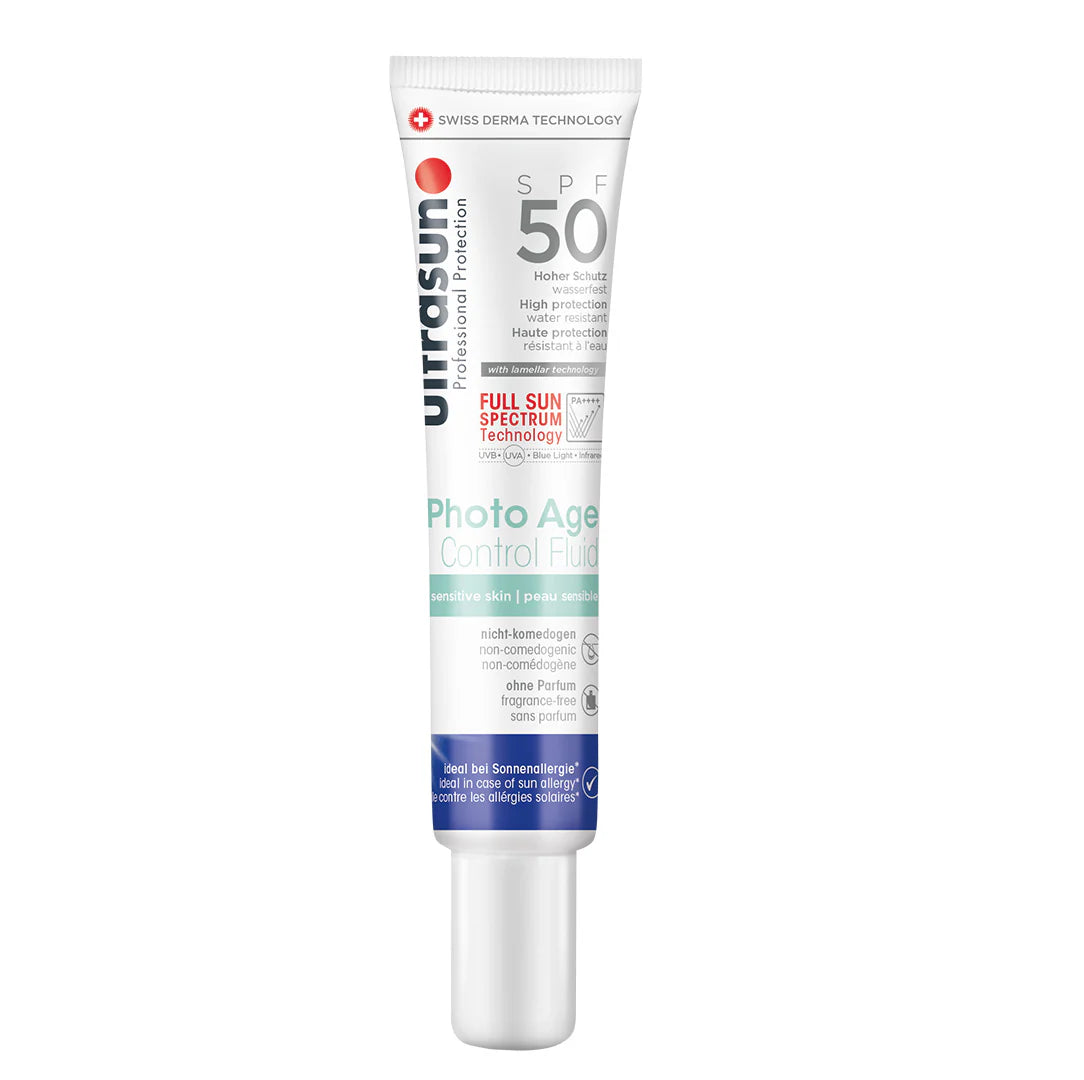 Ultrasun Photo Age Control Fluid Sensitive Skin | SPF 50 40 ml ...