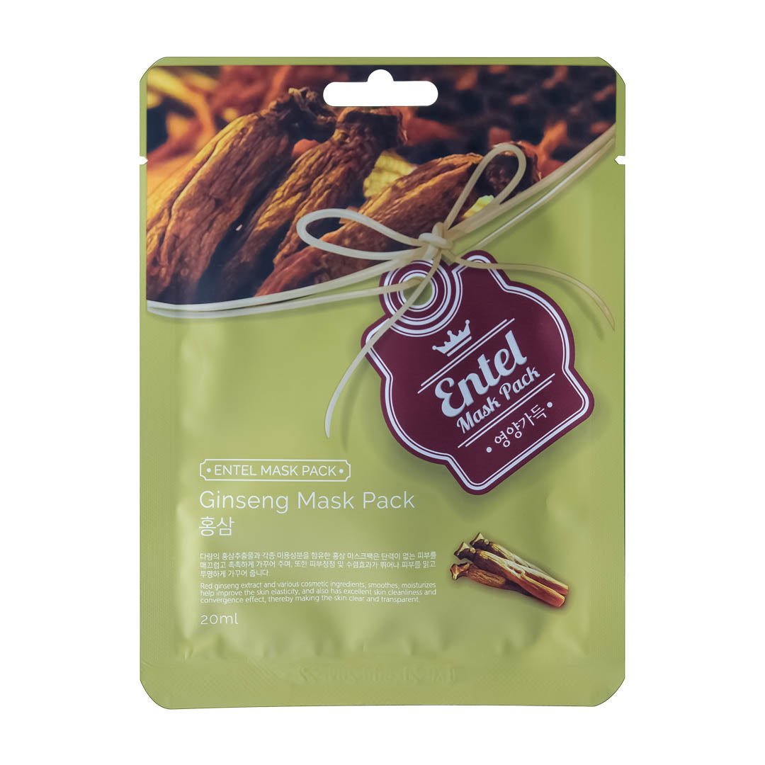 Entel Red Ginseng Face Mask Pack – iHealth UAE