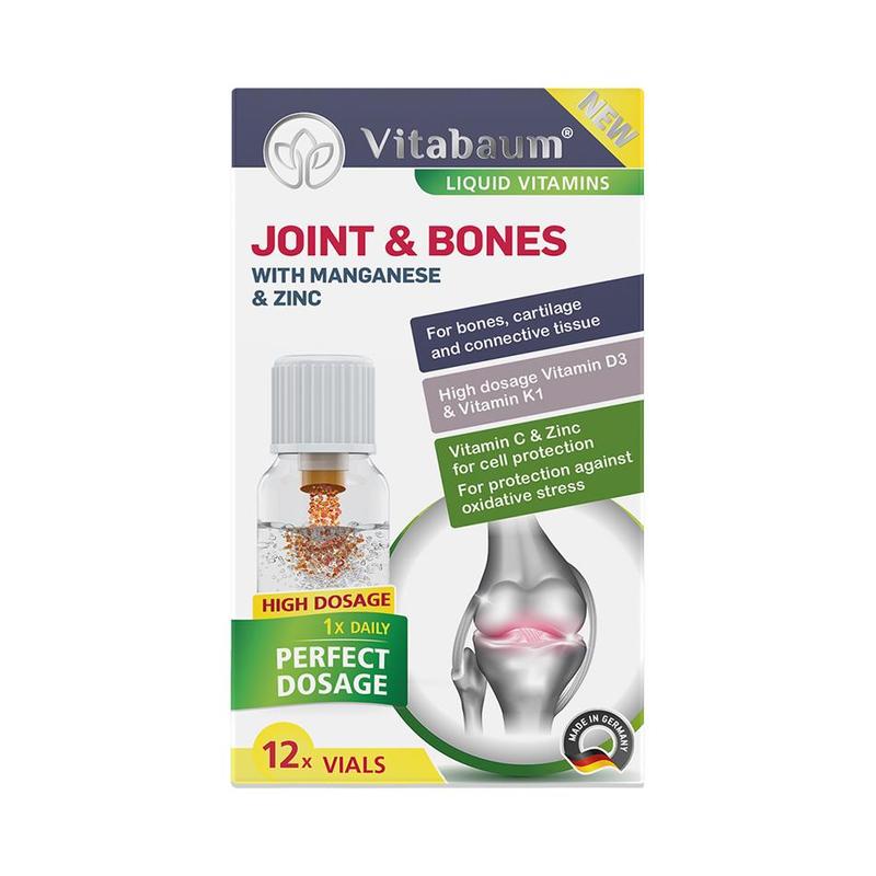 Vitabaum Joint & Bones Vitamins 10ML X 12Vials - iHealth – iHealth UAE